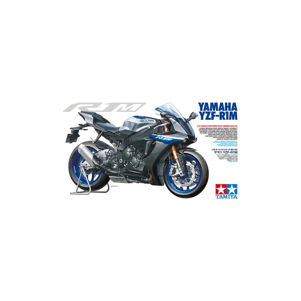 Moto Yamaha YZF-R1M - 1/12 - TAMIYA 14133
