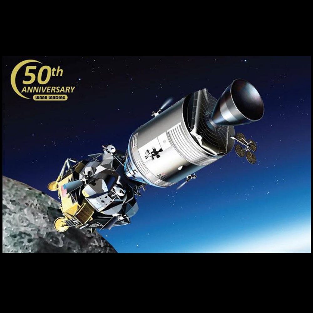 Apollo 11 CSM "Columbia" + LM "Eagle" - DRAGON 11009 - 1/48