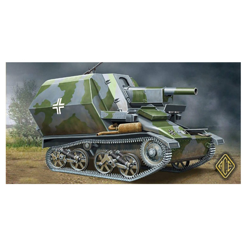 Tank LeFH-16 Mark VI - ACE 72293 - 1/72