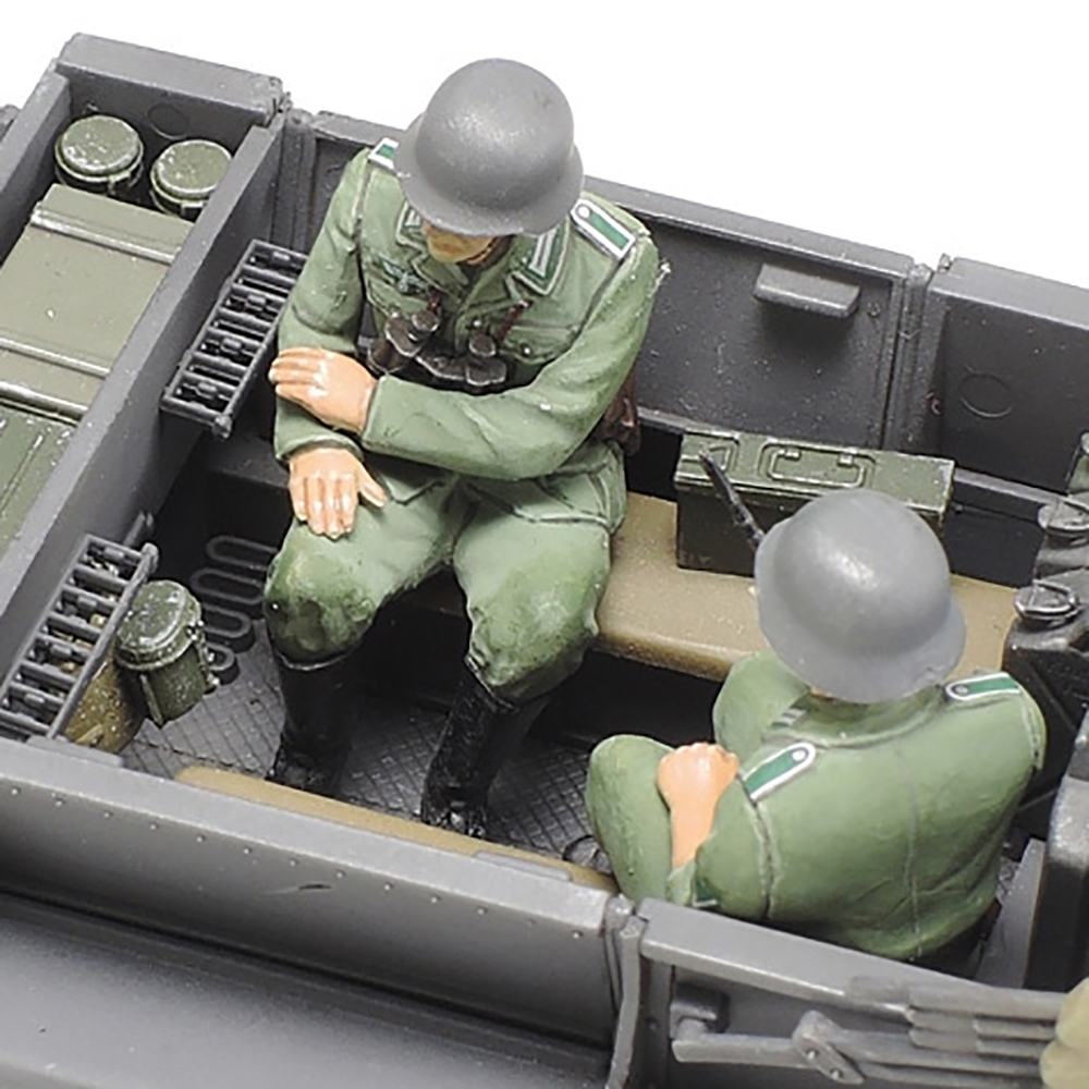 Véhicule Militaire Allemand Half-Track SD.KFZ 10 1T -TAMIYA 37016-1/35