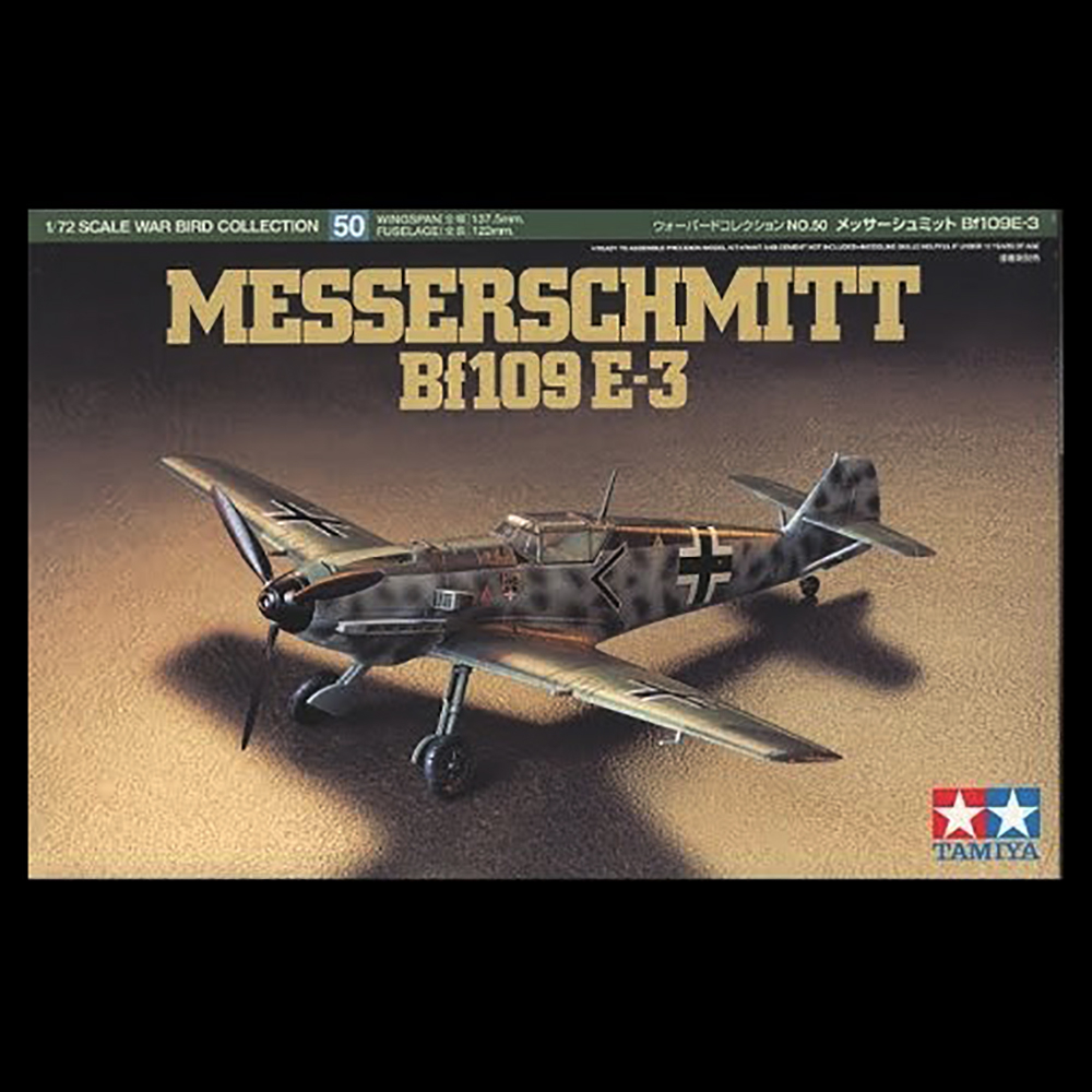 Avion Messerschmitt Bf109E-3 - TAMIYA 60750 - 1/72