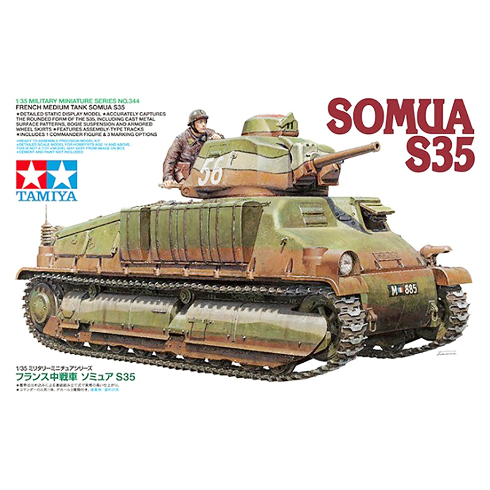Char Français Somua S35 - TAMIYA 35344 - 1/35