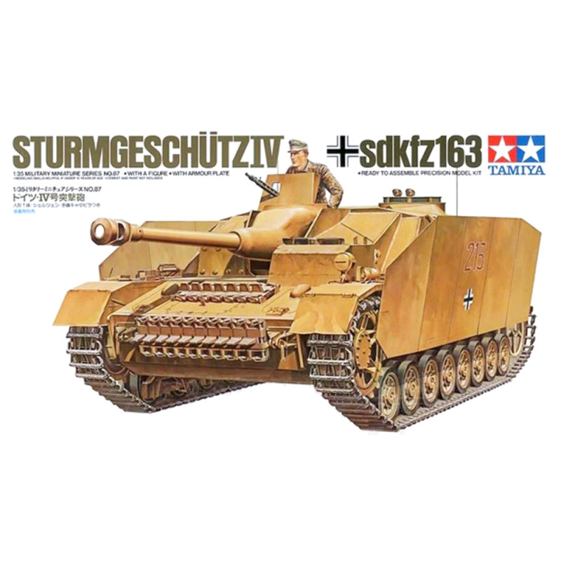 Char d'assaut Allemand Sturmgeschütz IV - TAMIYA 35087 - 1/35
