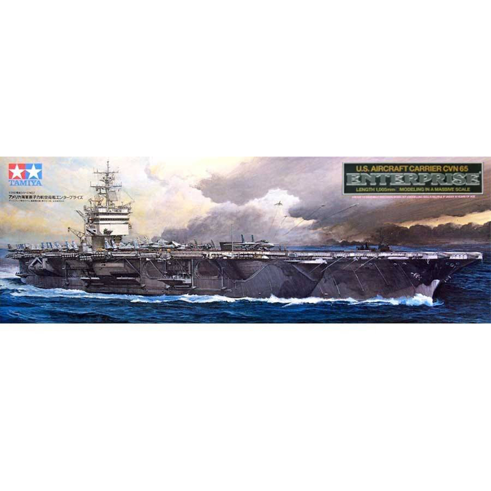 Porte-avion Nucléaire, USS Enterprise CVN65 - TAMIYA 78007 - 1/350
