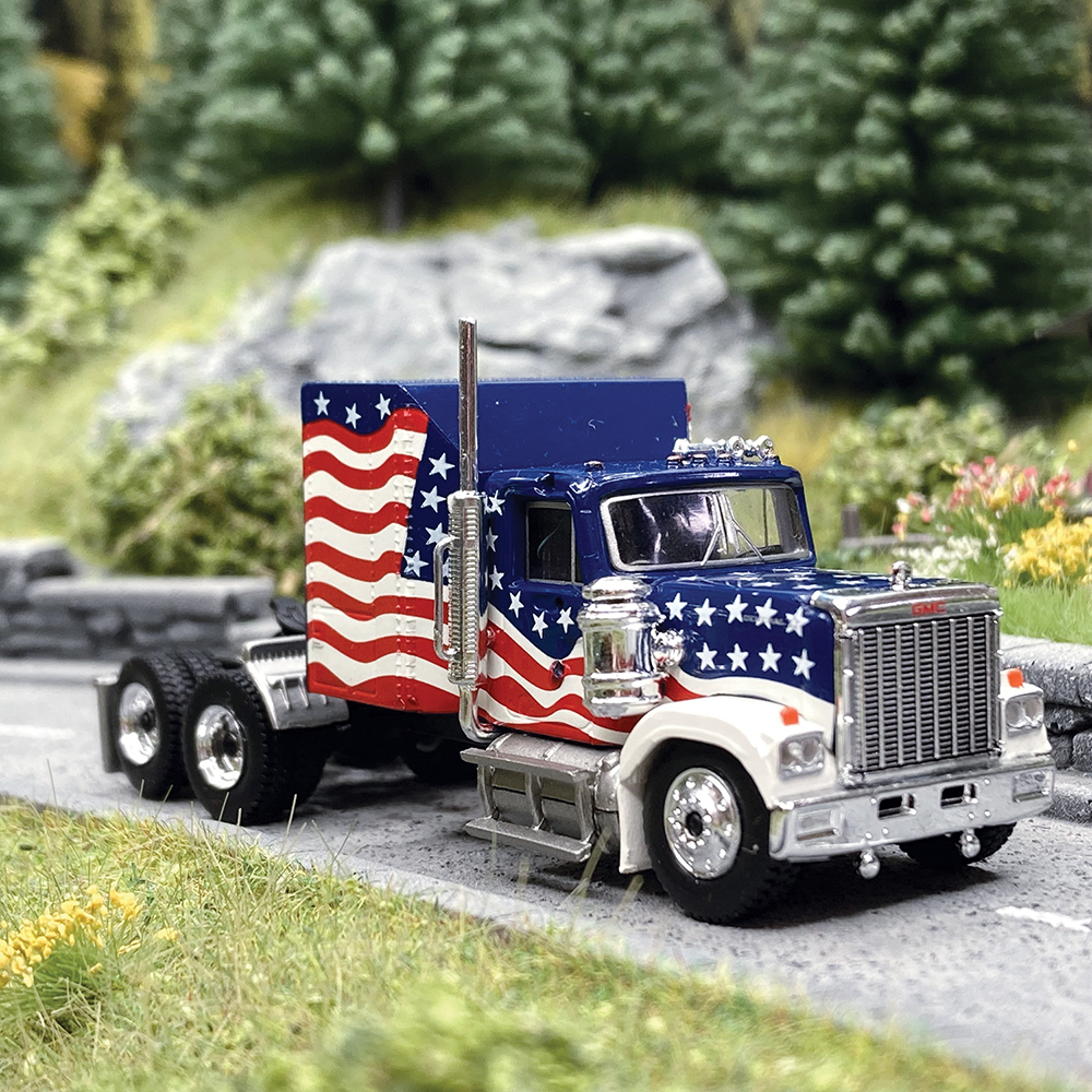 Camion Américain, GMC General, "Stars Stripes" - BREKINA 85780 - 1/87