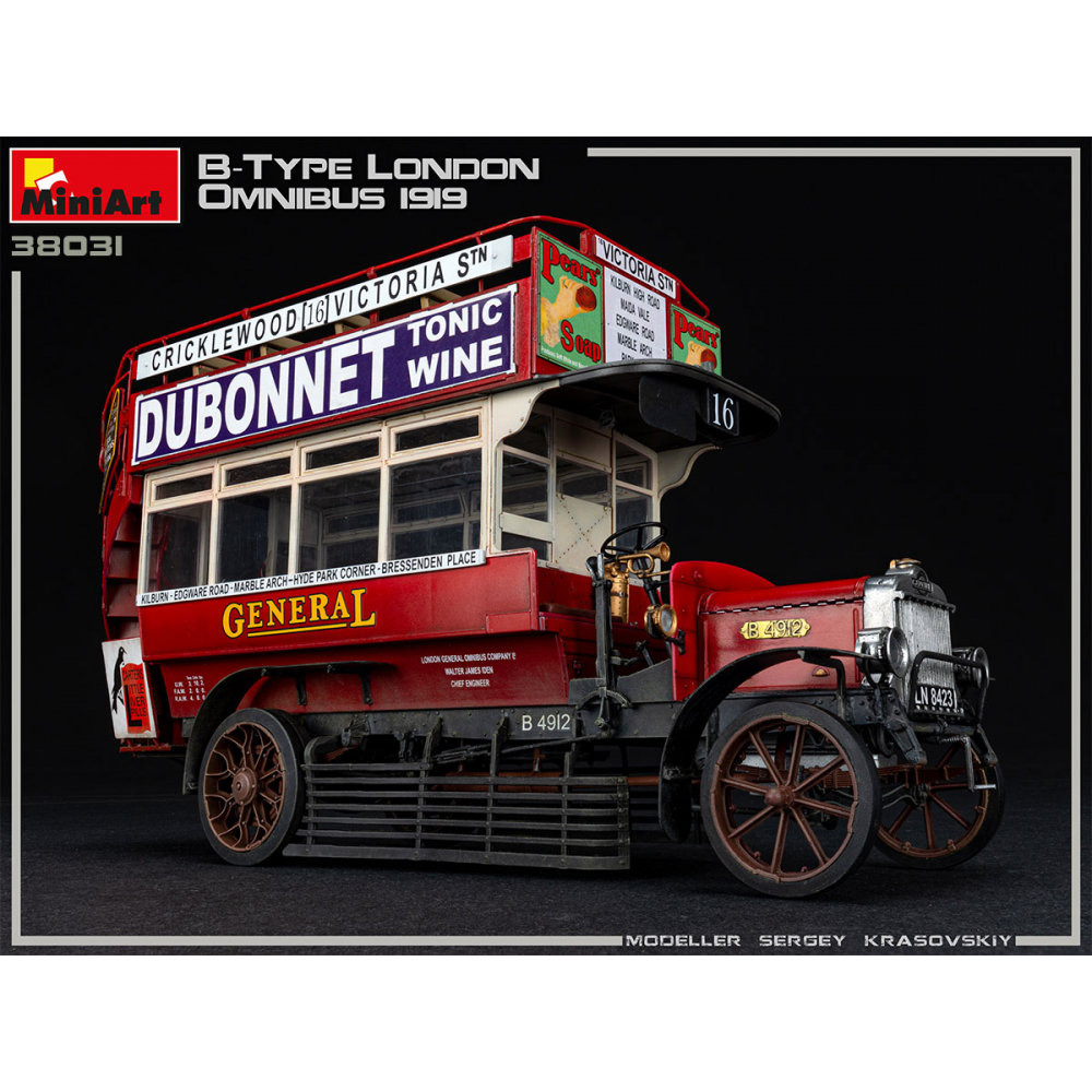 Omnibus 1919 type B London - MINIART 38031 - 1/35