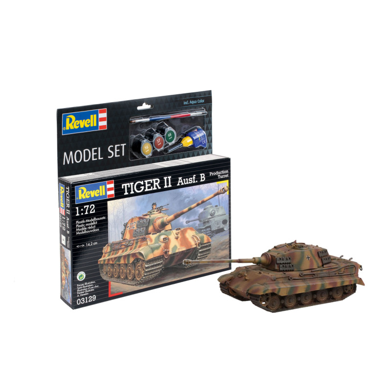 Set Maquette Tiger II Ausf.B - REVELL 03129 - 1/24