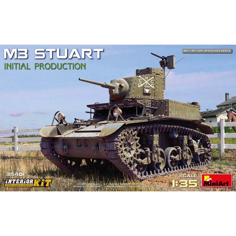 Production Initiale du M3 Stuart, WW II Military Miniatures Series ...