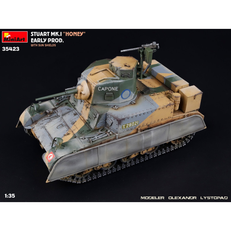 Char léger Stuart MK.1 "Honey" avec pare-soleil 5 versions - MiniArt 35423