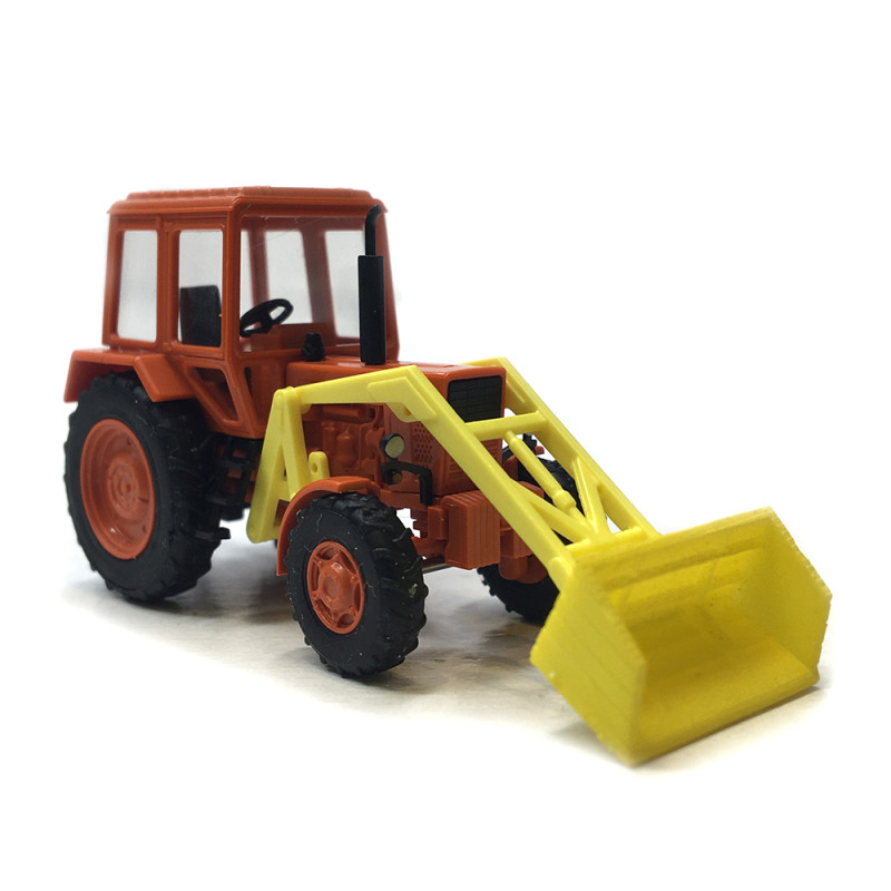 Tracteur, Belarus MTS-82, avec chargeur frontal, godet large - BUSCH ...